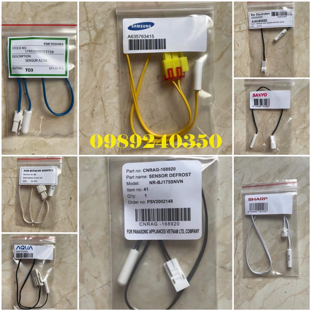 Sensor tủ lạnh chính hãng Panasonic, Toshiba, Samsung, Electrolux ...