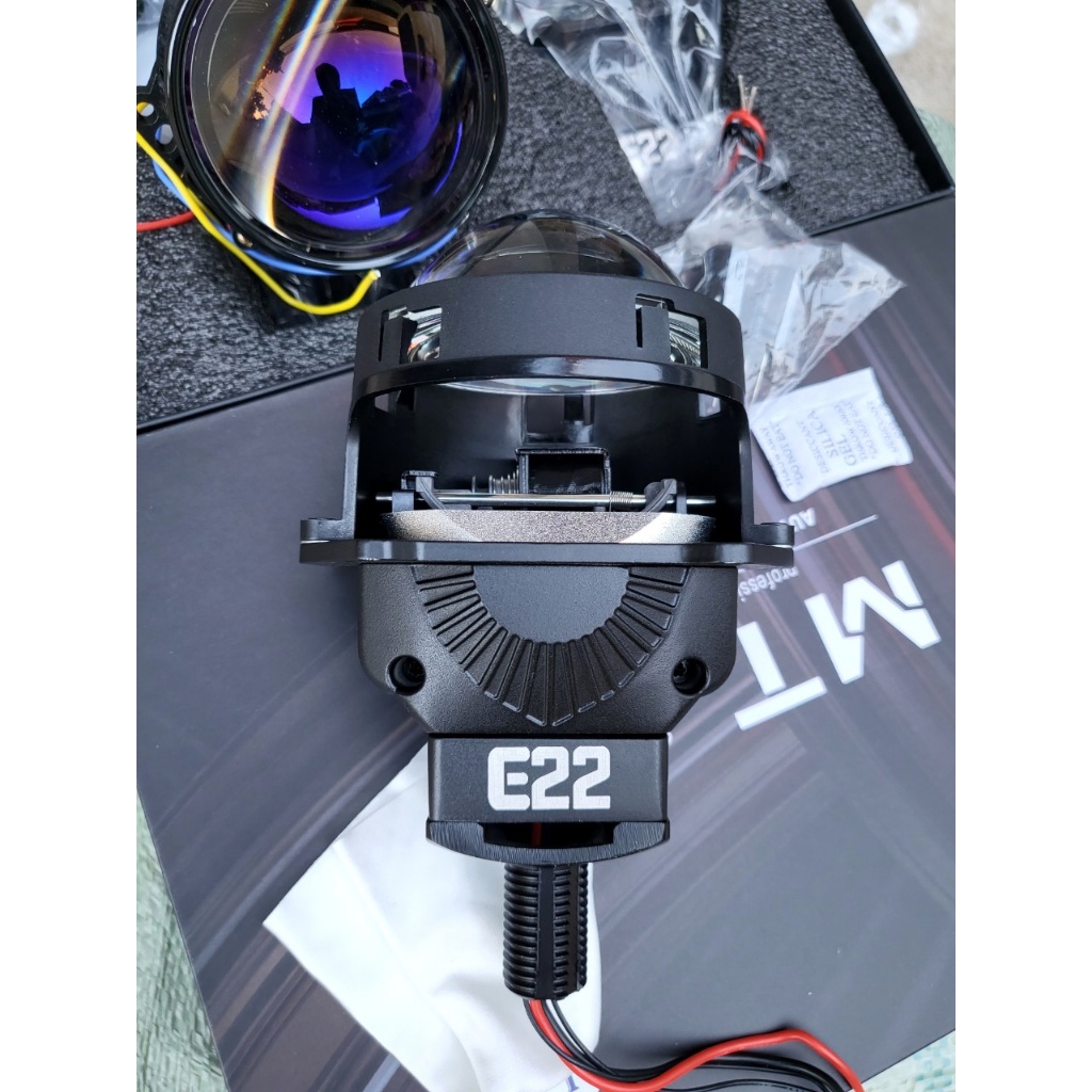 Đèn Bi LED 3.0inch E22 Laser 70w (9 + 1 Osram) Lắp Pha Xe Máy, Ô Tô Bảo ...