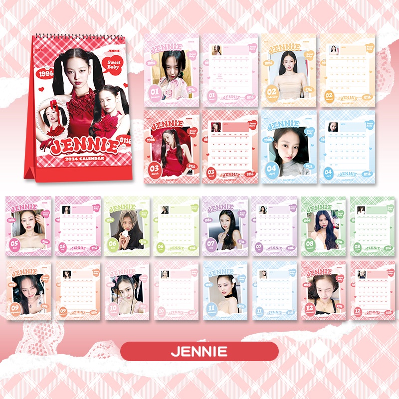 Lịch Để Bàn 2024 kpop BP BP 2024 Chuyên Dụng | Shopee Việt Nam