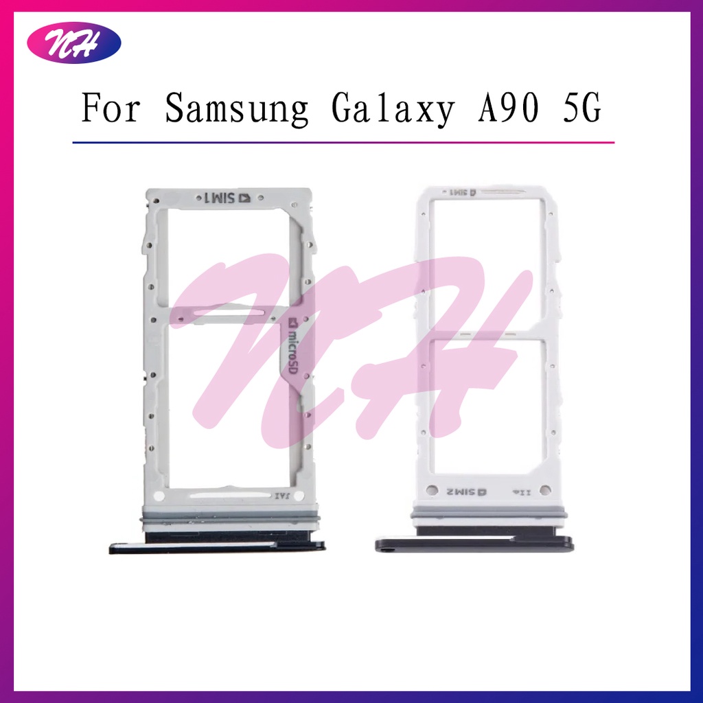 Dành Cho Samsung Galaxy A90 5G A908B A908N A9080 Thẻ SIM Khay Đựng Khe Cắm Adapter Ổ Cắm Sửa ...