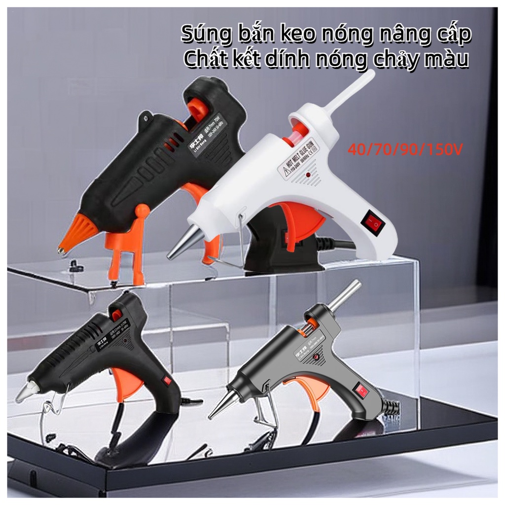 Súng Bắn Keo Nóng Chảy Màu 40 / 70 / 90 / 150w 7 * 100mm | Shopee Việt Nam
