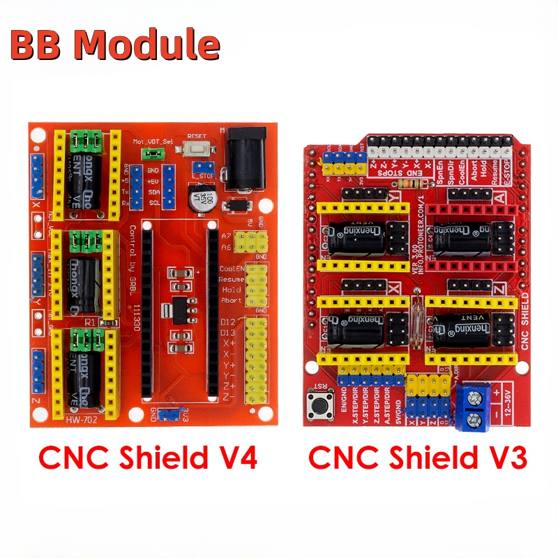 Cnc Bảng Mạch Mở Rộng v3 / cnc v4 Cho Máy In 3d arduino | Shopee Việt Nam