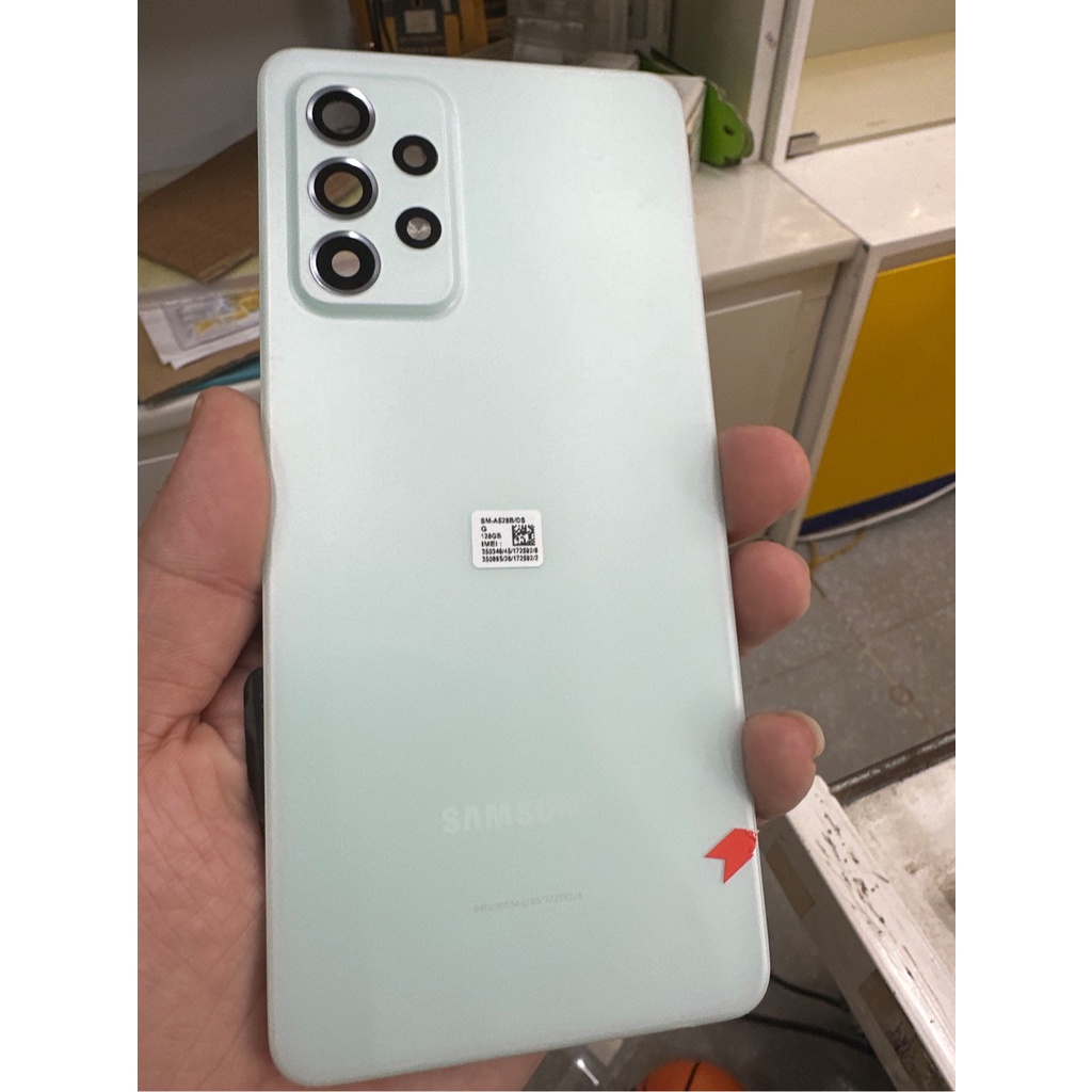 nắp lưng sam sung a52/a52s-xanh ngọc | Shopee Việt Nam