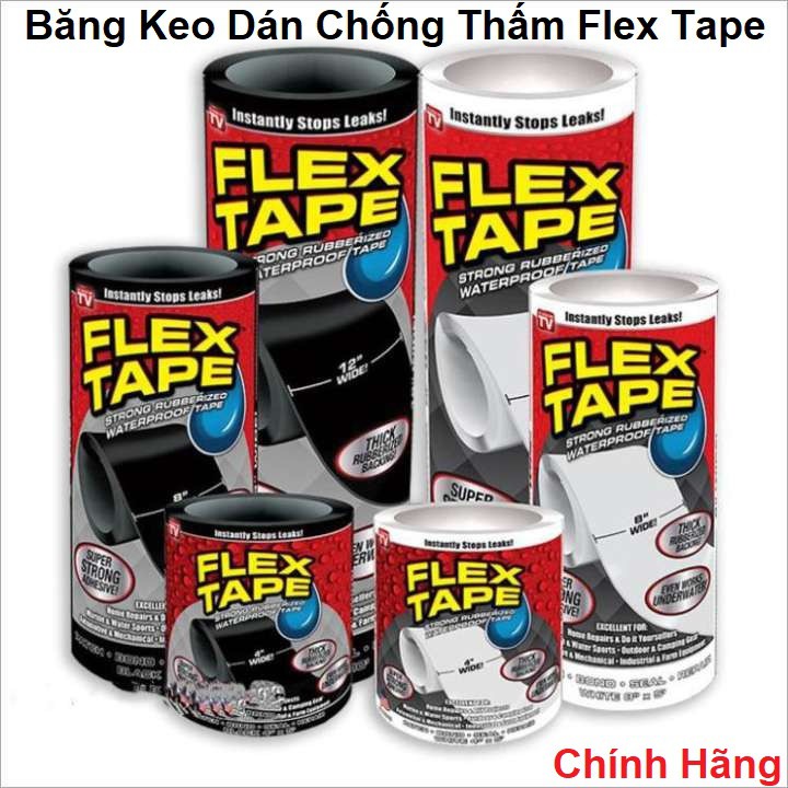 Băng Keo Dán Chống Thấm Nước - Băng Kéo Vá Lỗ Thủng Đường Ống Nước Flex ...
