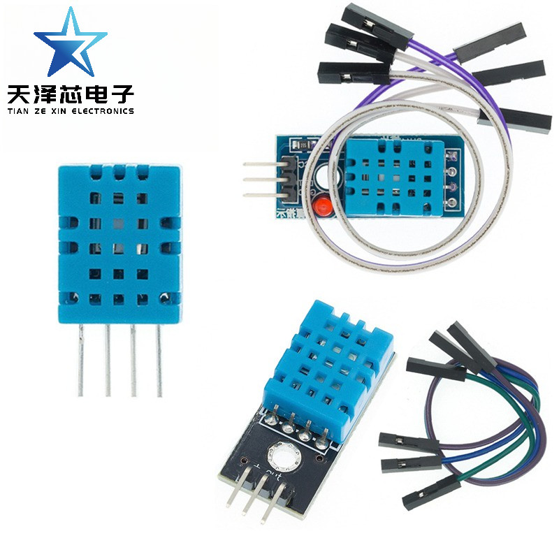 Mô-đun cảm biến nhiệt độ và độ ẩm kỹ thuật số DHT11 cho Arduino ...
