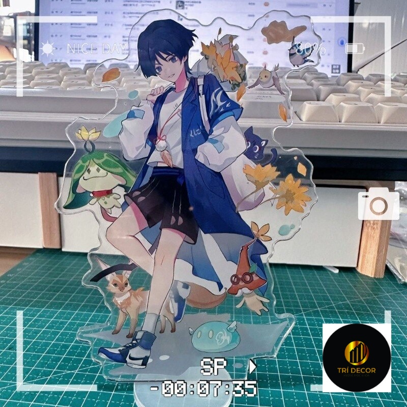 Mô hình Standee Balladeer Wanderer Standing Anime Genshin Impact in ...