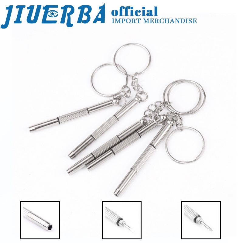 Tua vít mini JIUERBA bằng kim loại sửa mắt kính/ điện thoại đa dụng ...