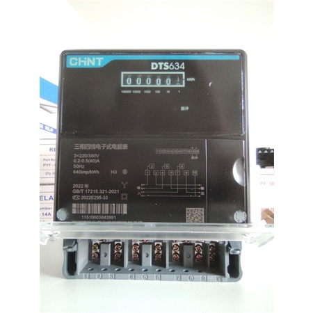 Đồng hồ điện Chint 220/380V DTS634 10 (40) (sản phẩm) | Shopee Việt Nam
