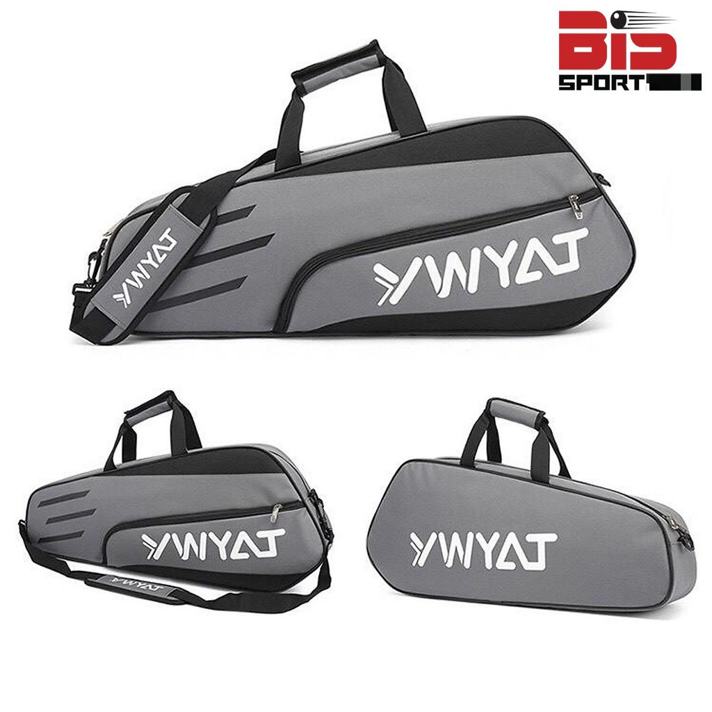 Túi Cầu Lông , Tennis Ywyat C201 Xám Chính Hãng - 1 Ngăn Chính 1 Phụ - Đựng Đồ Thoải Mái ...
