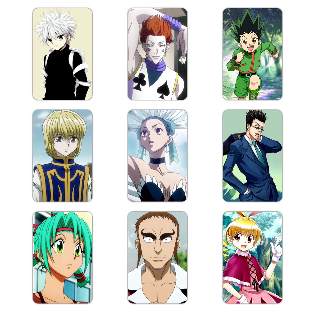 MIỄN PHÍ SHIP Card Bo Góc Hunter X Hunter Killua Zoldyck Thẻ Bài Nhân ...