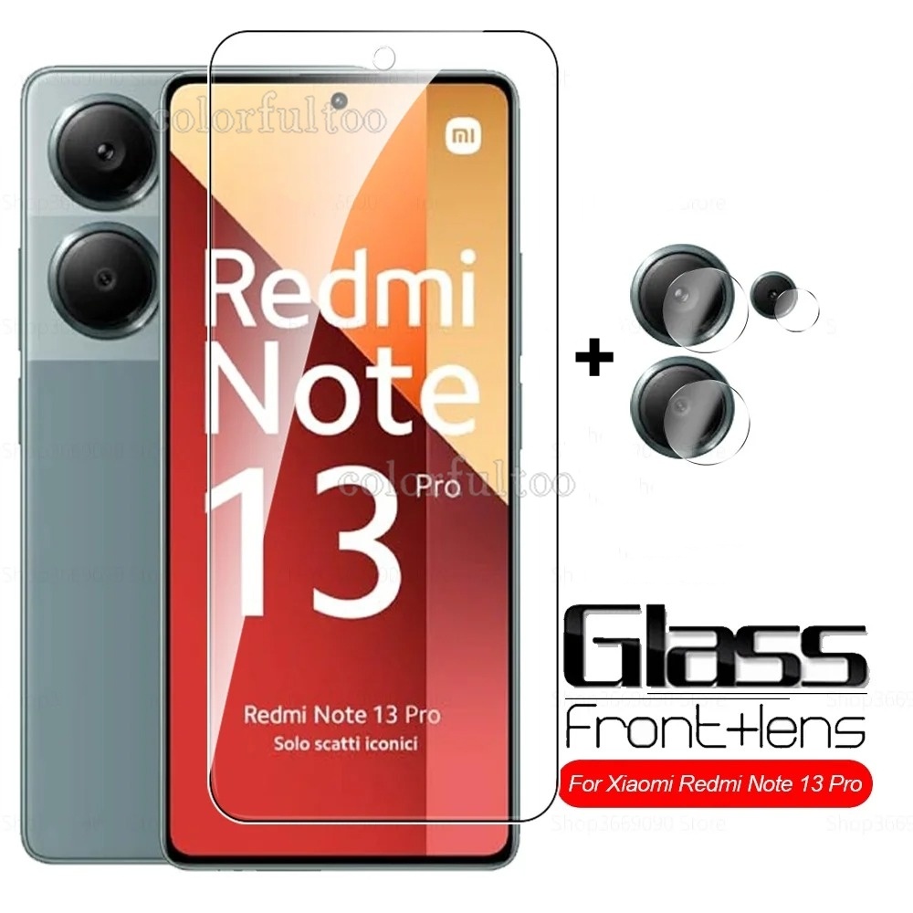 Phim Bảo Vệ Kính 2in1 Cho Xiaomi Redmi Note 14 13 Pro Plus 13Pro + 14Pro + Note13Pro Note14Pro ...