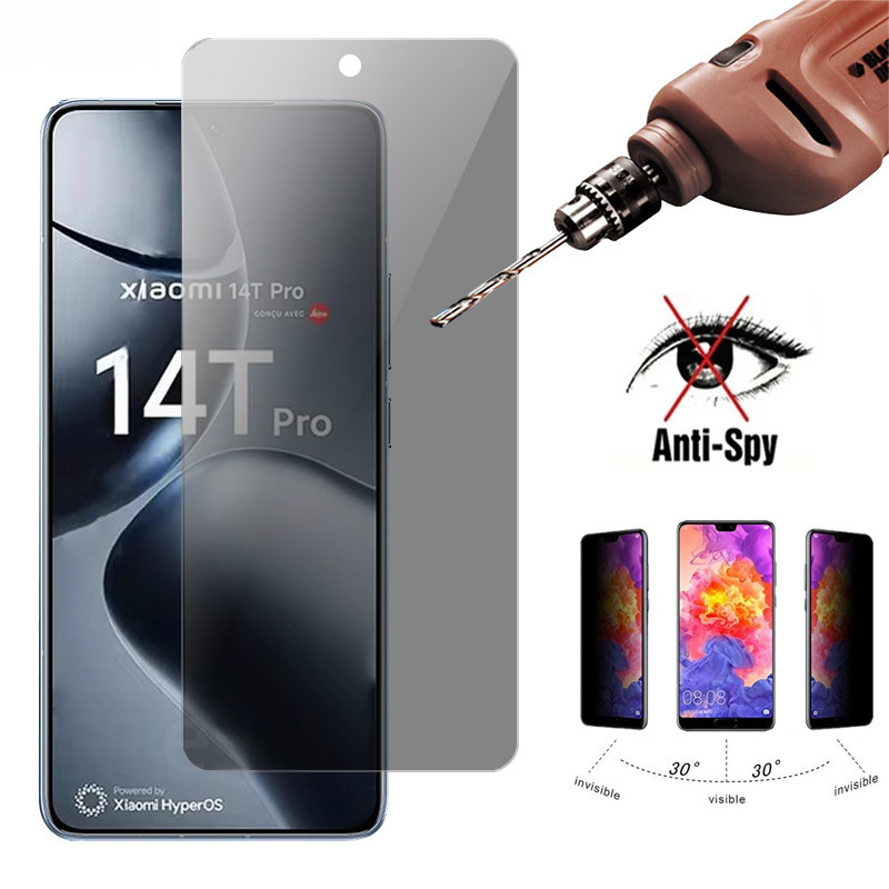 Kính cường lực chống nhìn trộm Cho Xiaomi 14TPro 14 13 13TPro 12TPro 12Lite 11TPro 10TPro 9T ...