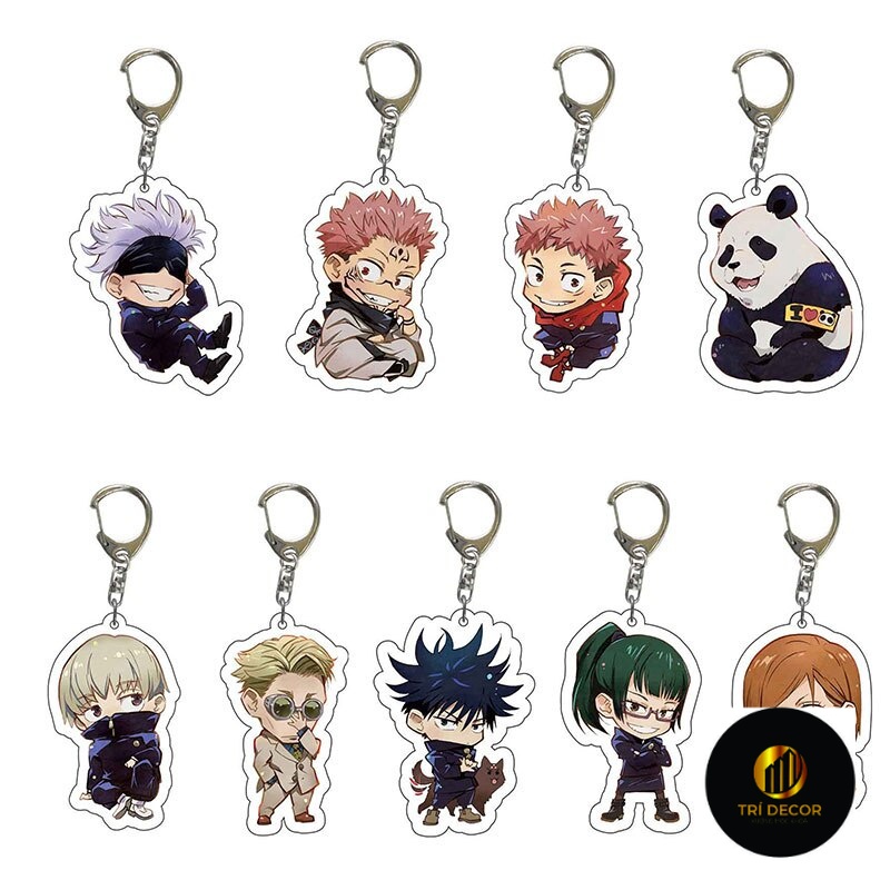 Móc khoá Japan Anime Jujutsu Kaisen Keychain Itadori Yuji Fushiguro ...