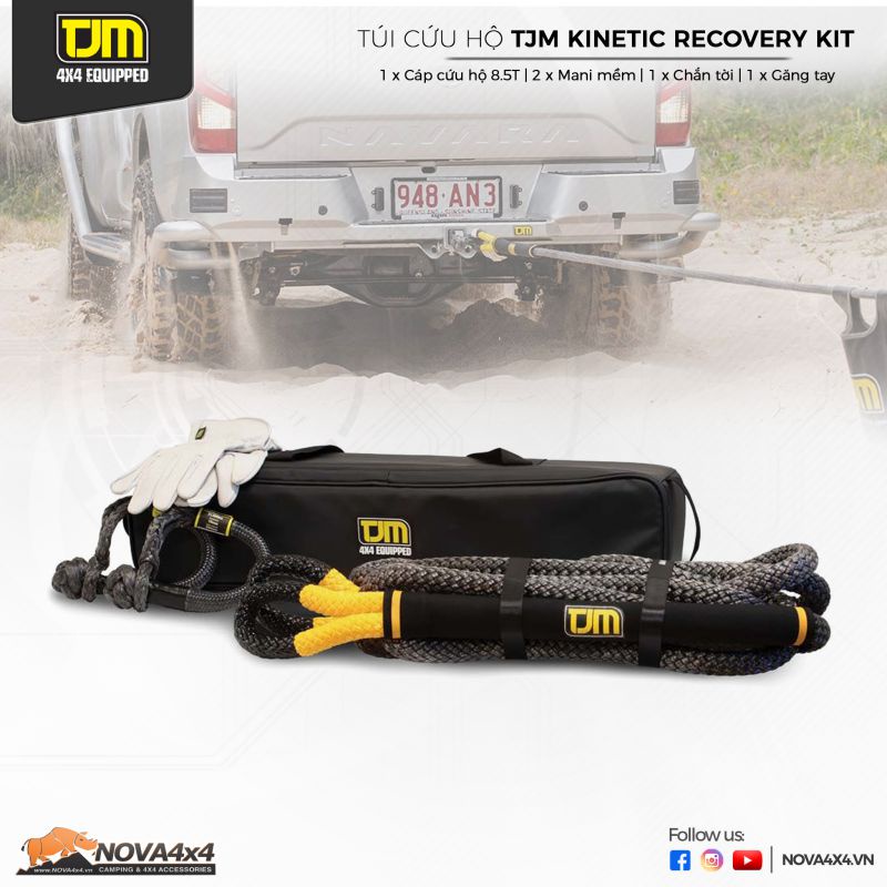 BỘ TÚI CỨU HỘ TJM KINETIC RECOVERY KIT 8.5T | Shopee Việt Nam