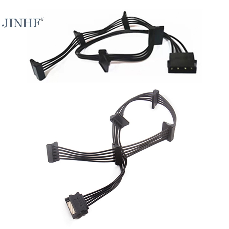Cáp Chia Nguồn sata / 4pin Mở Rộng 1 Đầu Sang 5 Cổng Cho Máy Tính diy ...
