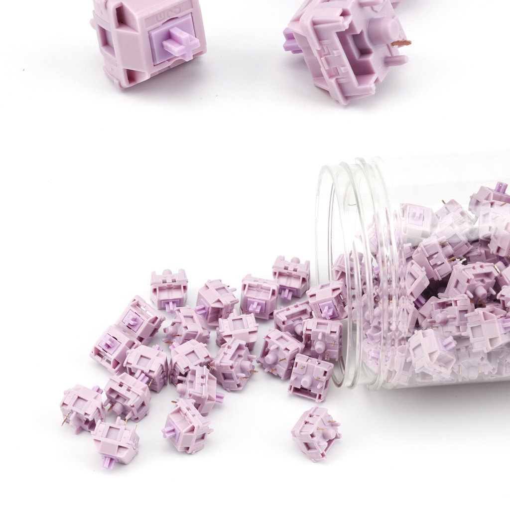 Switch HMX Ziwei - linear, 5 pin - âm poppy siêu ngon, công tắc bàn ...