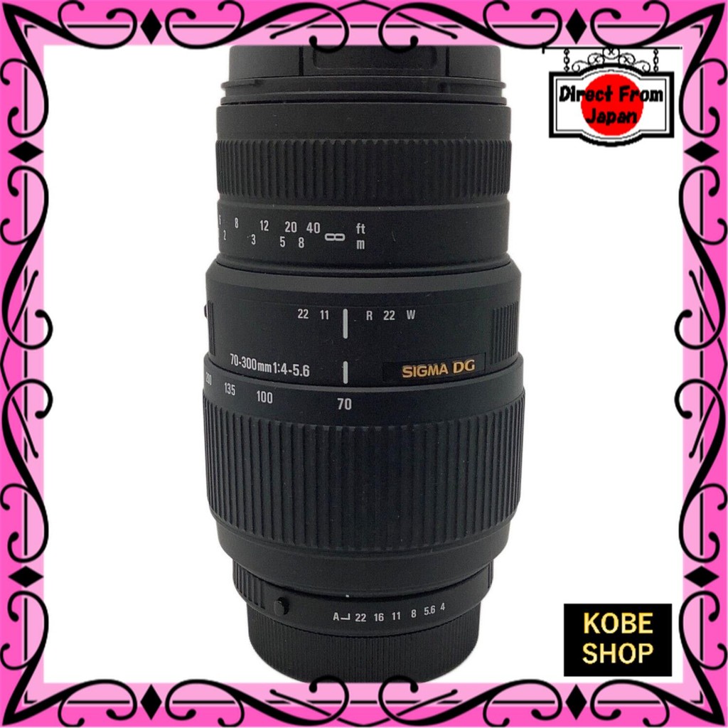 【Trực tiếp từ Nhật Bản】 Ống kính tele SIGMA 70-300m F4-5.6 DG MACRO ...