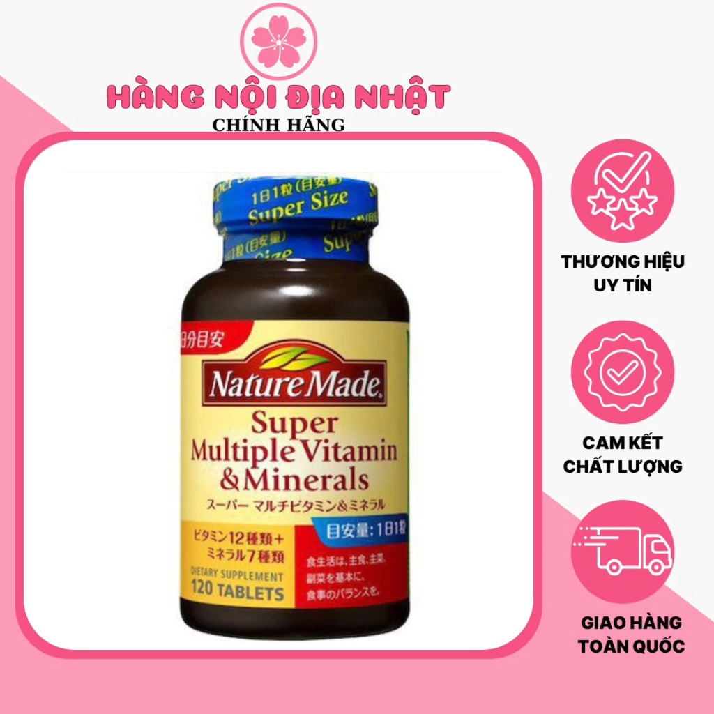 [Siêu Tốt] Vitamin tổng hợp Nature made Super Multiple Vitamin ...