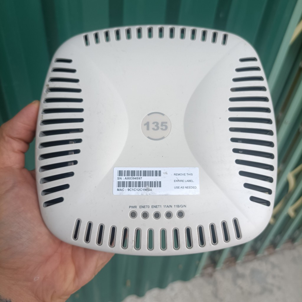 Bộ phát wifi Aruba 135 (IAP 135) chuẩn N, hai băng tần, tính năng MESH ...
