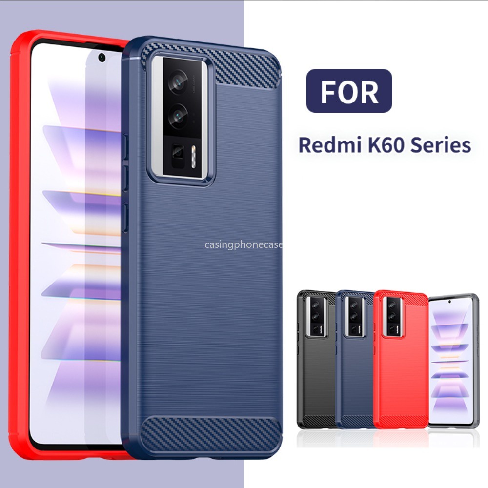 Bao Da Điện Thoại Chống Sốc Sợi carbon Cho redmi k 60 k60 pro k60pro ultra k60ultra 2023 Ốp ...