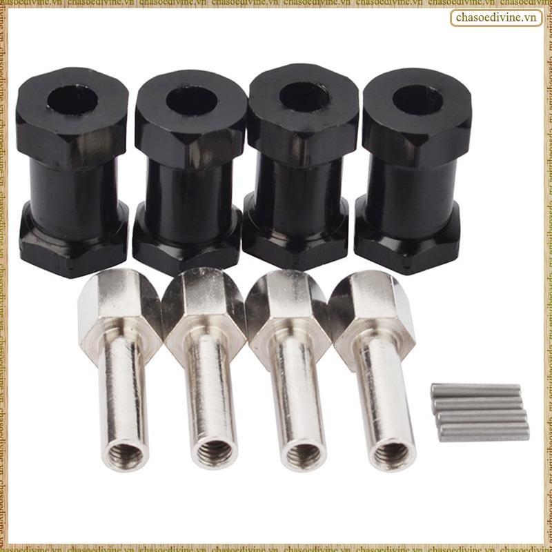 [K O G X] 4 Xe RC Nhôm 12Mm Hex Wheel Hub Drive Adapter Nối Dài Bộ Kết Hợp Khớp Nối Cho 1 / 10 ...