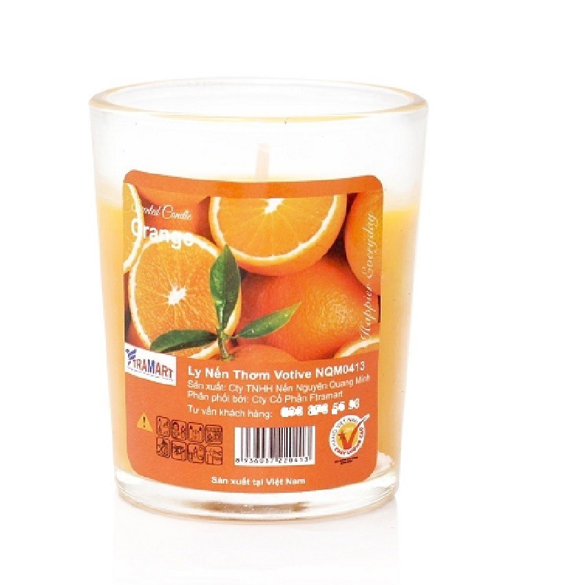 Ly nến thơm votive Eden Candle FTRAMART EDC0016 Orange (Hương cam ...