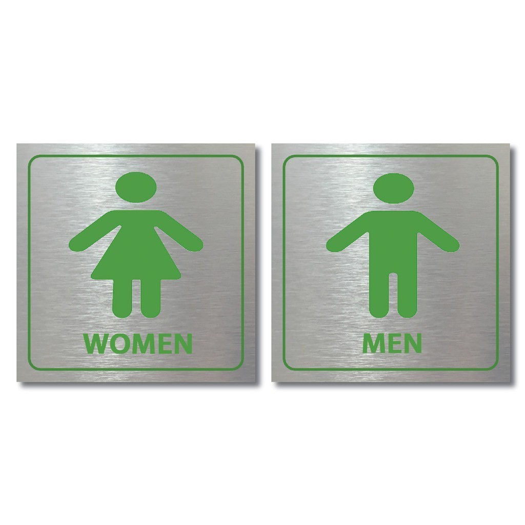BIỂN CHĨ DẪN LỐI VÀO TOILET, WC NAM, WC NỮ, BẢNG PHÂN BIỆT TOILET NAM ...