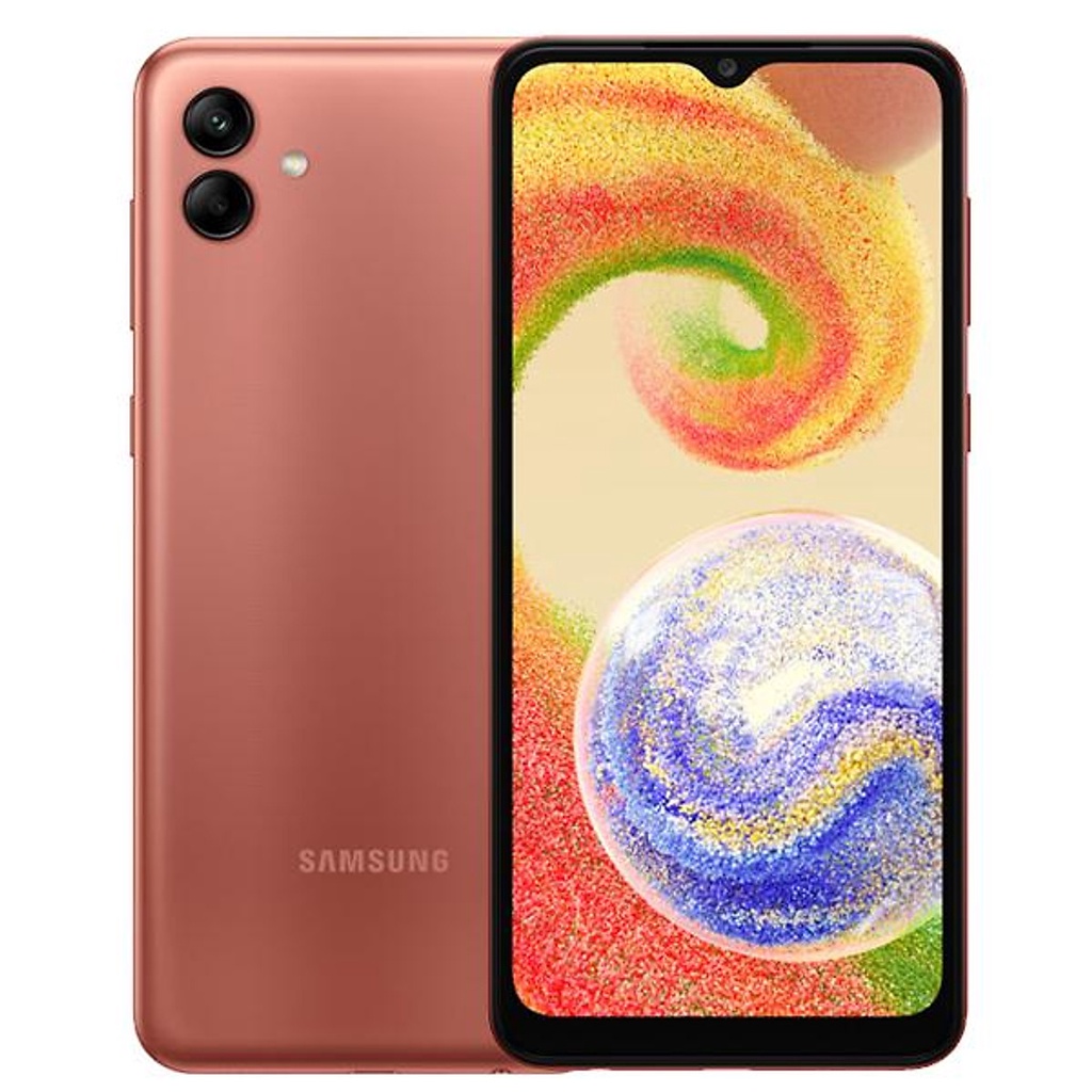 Điện thoại Samsung Galaxy A04 (3G+32G) SM-A045F Đồng - Hàng Chính Hãng ...