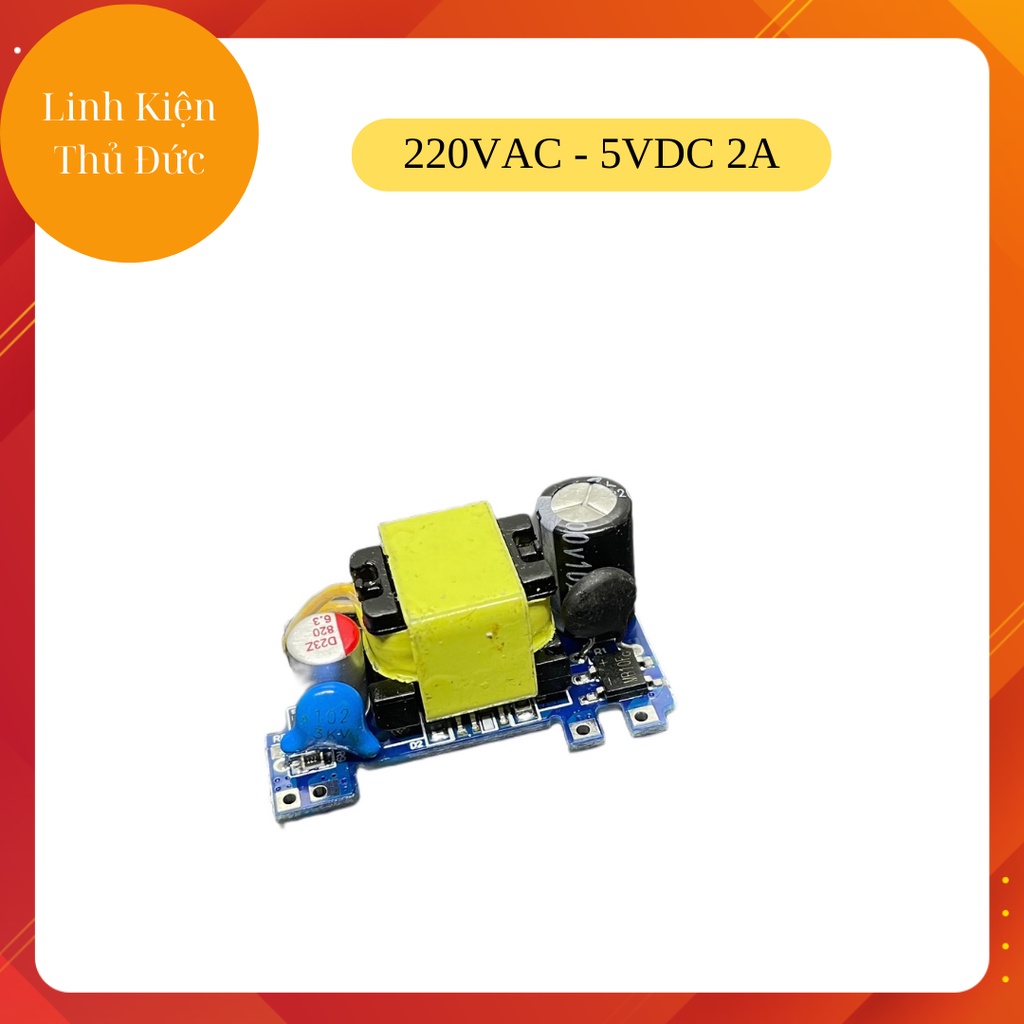 Mạch Nguồn 220VAC - 5VDC Mini | Shopee Việt Nam