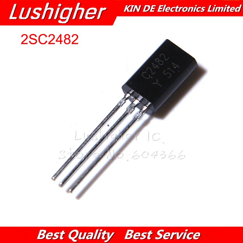 Bộ 50 2SC2842 TO-92L C2482 TO92 300V 0.1A NPN Transistor Mới Chính Hãng ...