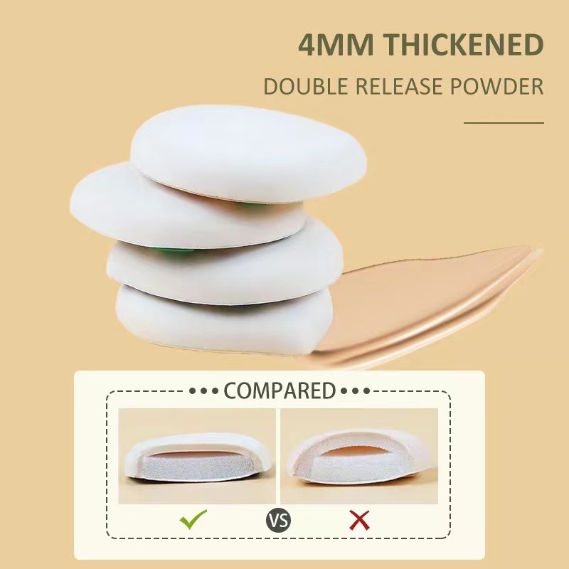 Mút tán mút trang điểm Big size XL kẹo bông rubycell kem nền cushion mềm mịn đàn hồi big size ...