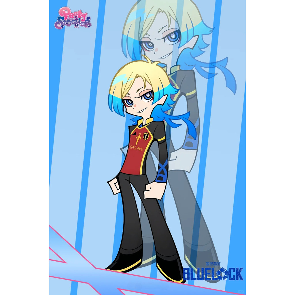 Khóa Xanh Quần Vớ Với Garterbelt collab Acrylic Đứng Itoshi Rin Hình ...