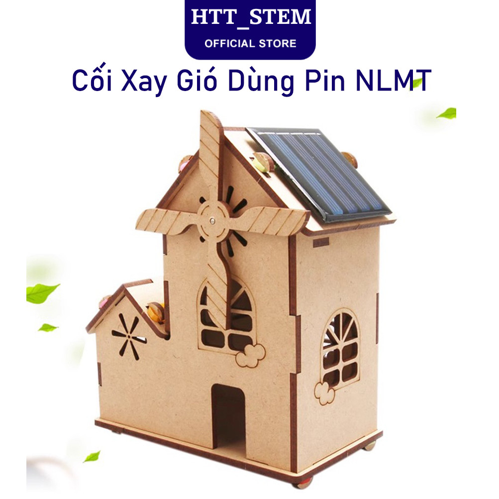 Mô Hình Cối Xay Gió Sử Dụng Pin Năng Lượng Mặt Trời - Đồ Chơi Stem Lắp ...