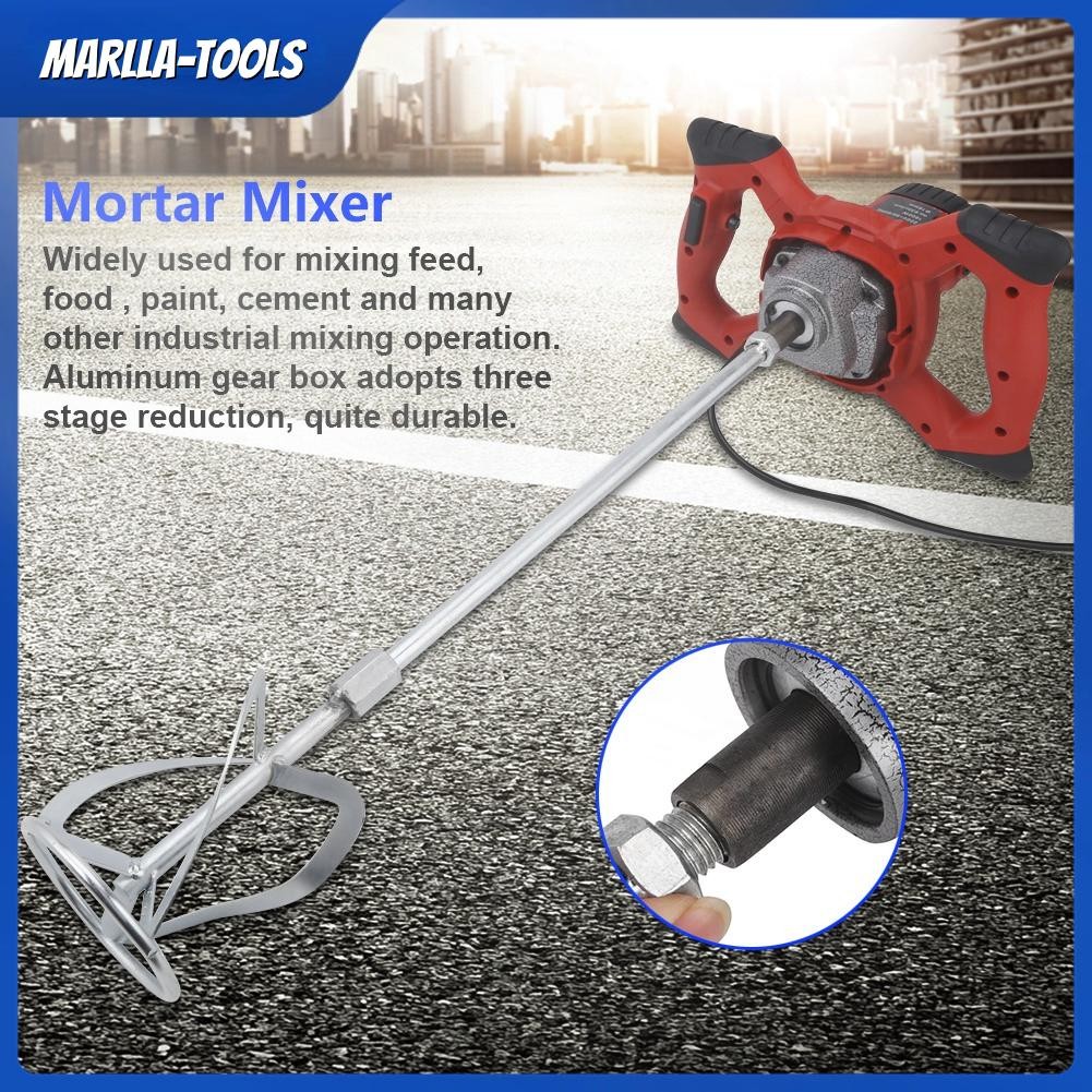 MARLLA-Tools Vẽ máy trộn sơn vữa phay EU 80x19.5cm để trộn thức ăn ...