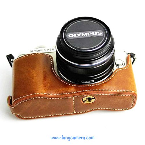 Bao Da - Halfcase Máy Ảnh Olympus EPL7, EPL8, EPL9 | Shopee Việt Nam