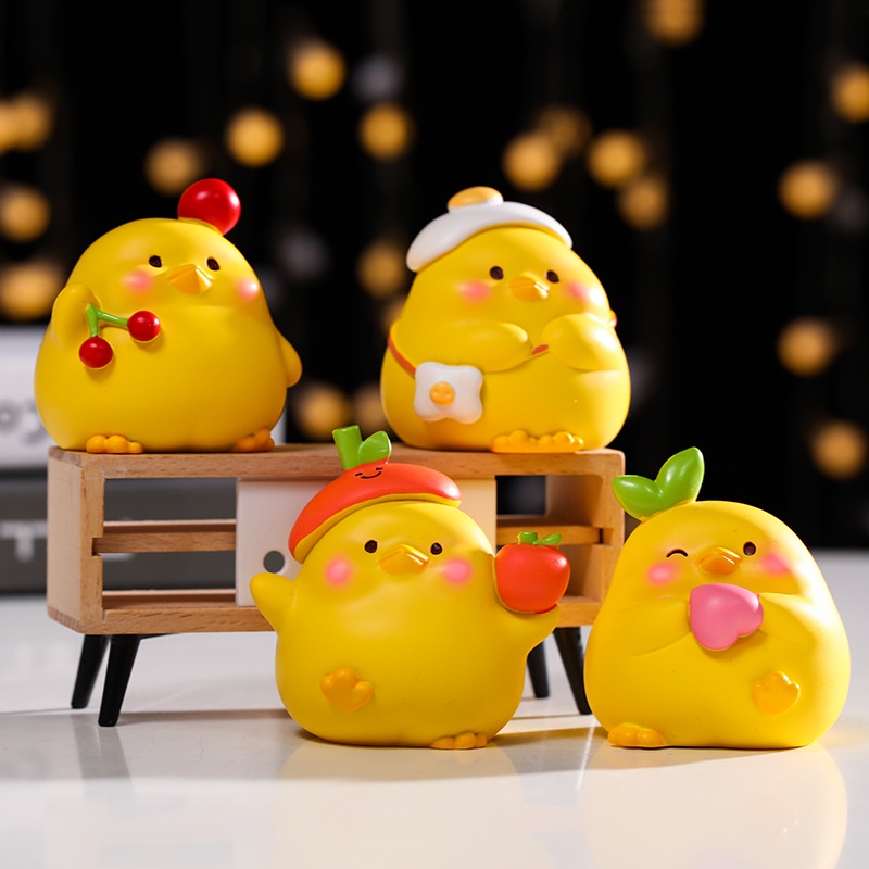Dễ Thương Chú Gà Con Đáng Yêu Trang Trí Bàn Làm Việc | Shopee Việt Nam