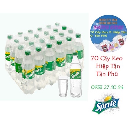 Thùng 24 chai Nước ngọt SPRITE chanh chai 600ml | Shopee Việt Nam