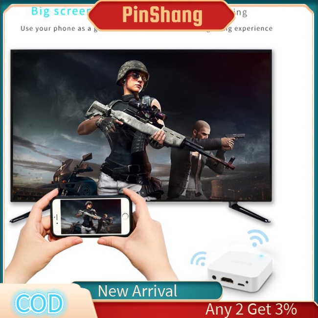Thiết Bị Phát Wifi Không Dây Dishang mirascreen x7 dlna miracast Cho tv hd av | Shopee Việt Nam