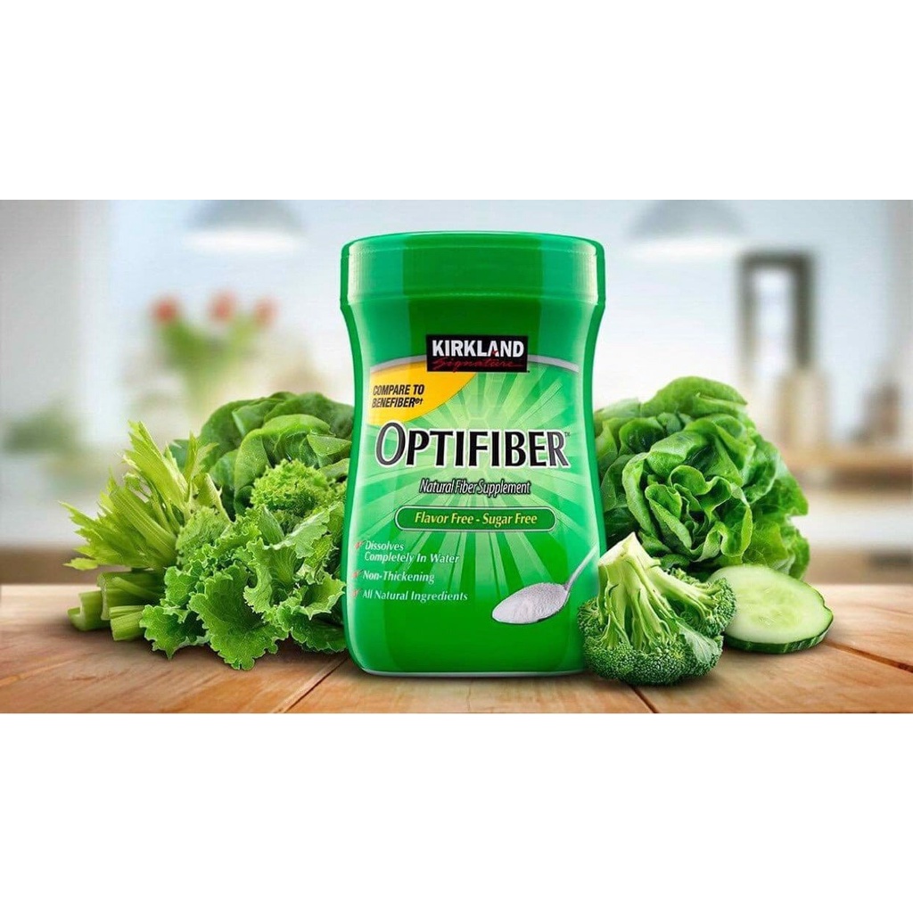 Bột chất xơ Kirland Signature Optifiber prebiotic fiber 190phần760ghỗ ...