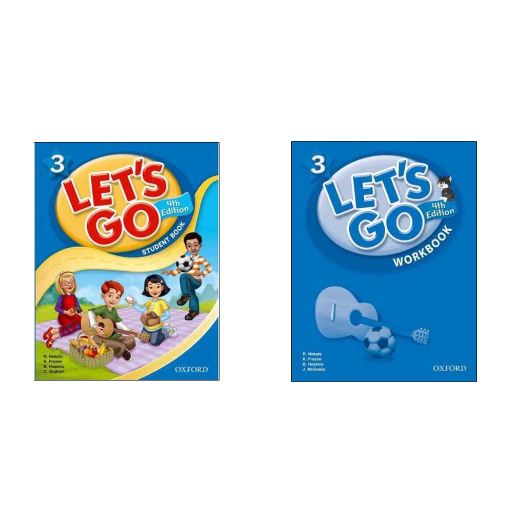 Sách - (Trọn Bộ 2 cuốn) Tiếng Anh Let's Go 3- 4th Edition (WB + SB) -Bìa mềm | Shopee Việt Nam
