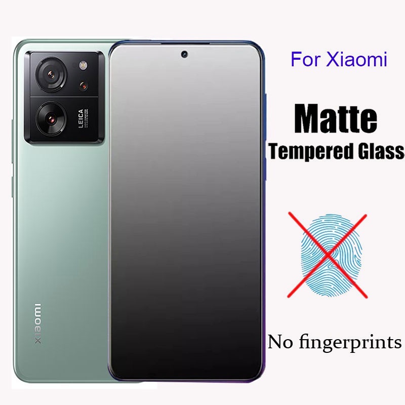 Kính cường lực chống vân tay nhám cho Xiaomi xiomi Mi 14 13T 13 12T 12 11T 11 Lite 10T Pro 8 9 ...