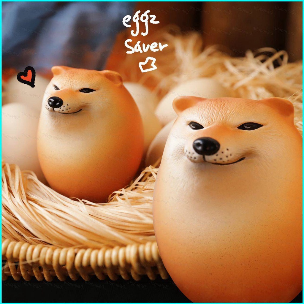 Đồ trang trí Đồ Chơi Nhân Vật star3 meme cheems Egg shiba inu Làm Quà ...