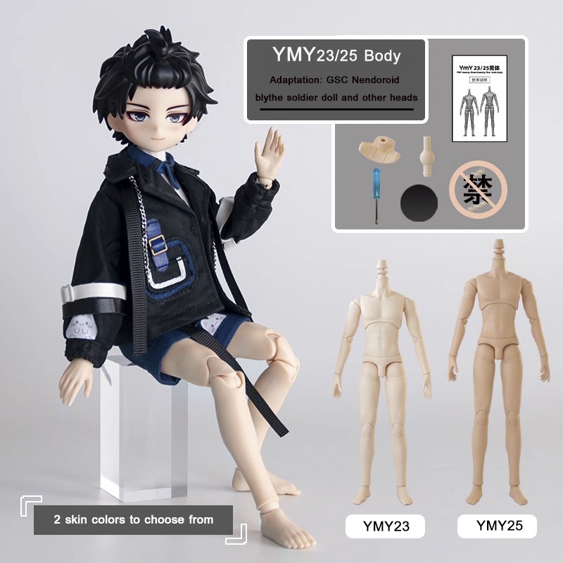 Mô Hình Búp Bê Nam obitsu22 body ymy23 gsc nendoroid blythe 1 / 6bjd ymy25 obitsu24 ob22 ob24 ...