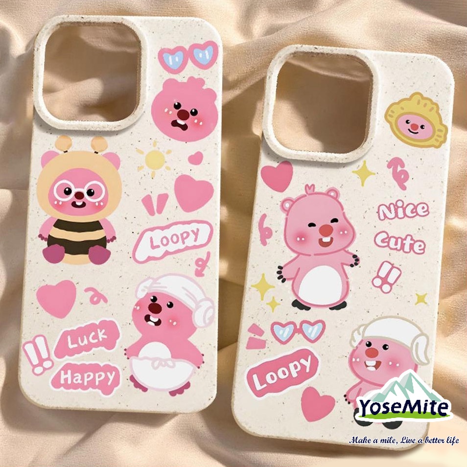 Cho iphone loopy Vỏ iPhone Màu Trắng Thân Thiện Với Môi Trường Vỏ Mềm ...