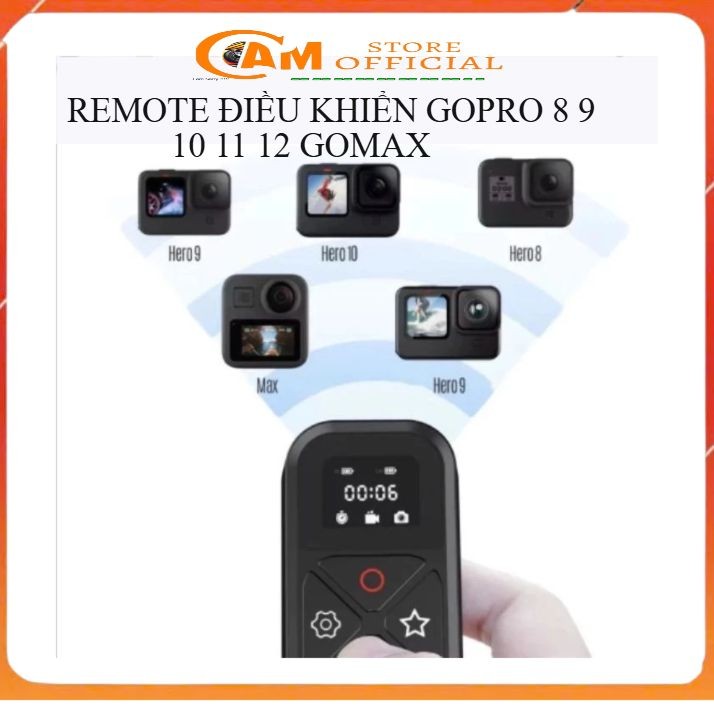 remote điều khiển gopro 8 9 10 11 12 phụ kiện gopro chính hãng Vn ...