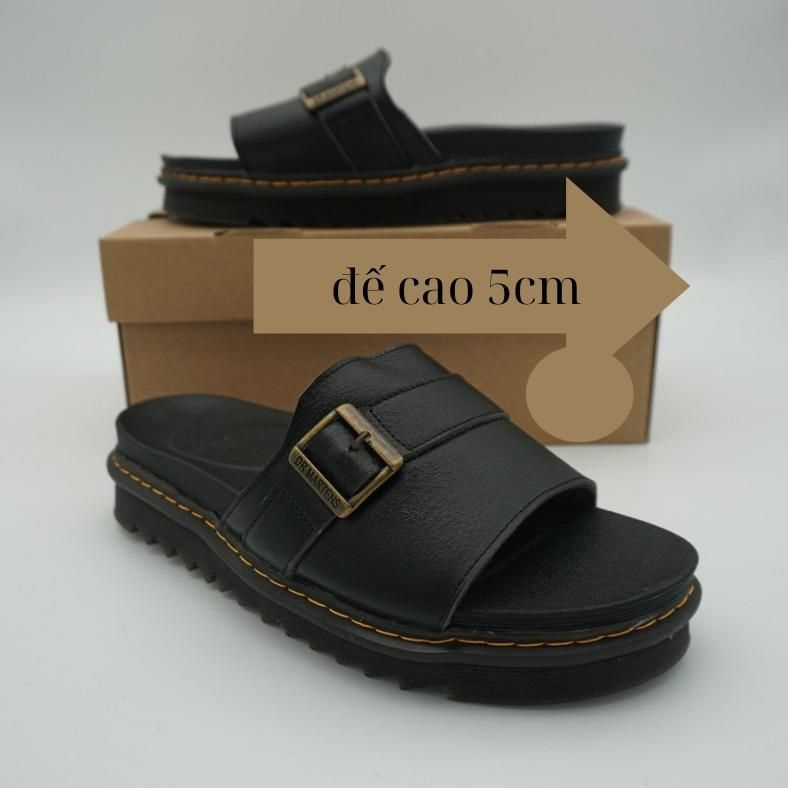 Dép doctor martens chính hãng quai chéo da bò cao cấp 2023 ful hộp,đế ...