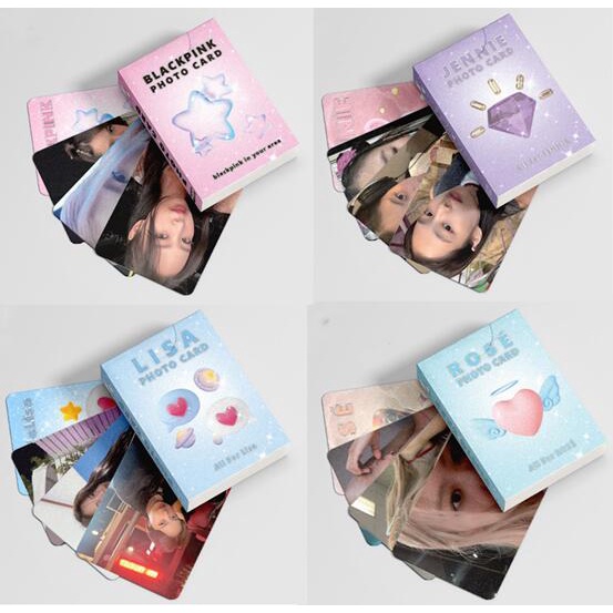 55 Pcs Black PINK Coachella BPTG World Tour Jisoo Lisa Jennie Rose ...