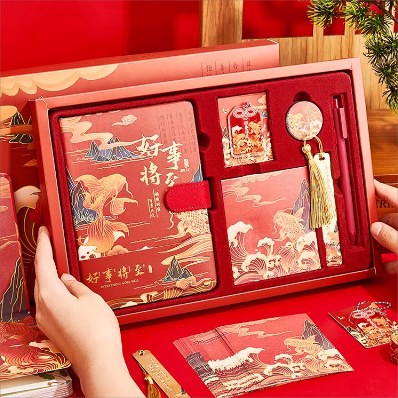 [Nâng cấp] China Wind Note Book Hộp quà tặng Book Book Quà tặng ...