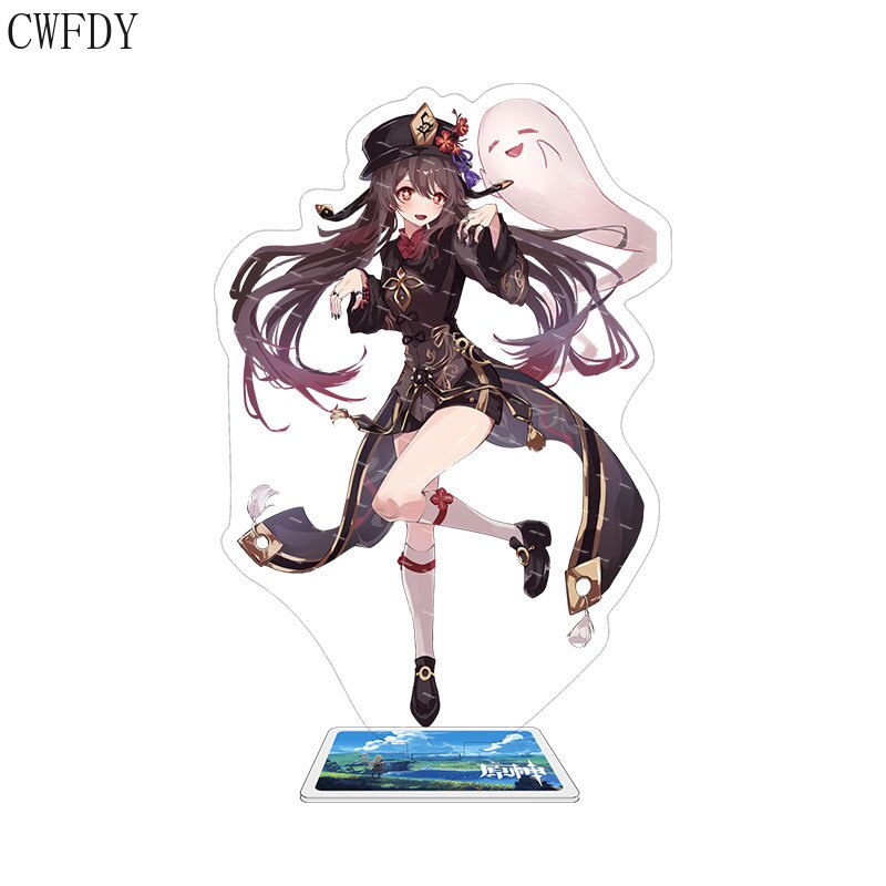 Mô hình Standee Game Genshin Impact Arcylic Stand Figure Hutao Ganyu ...