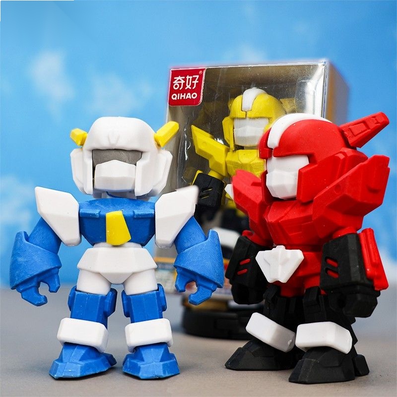 Hình dáng robot của miếng tẩy có thể tháo rời, phù hợp cho các sản phẩm ...